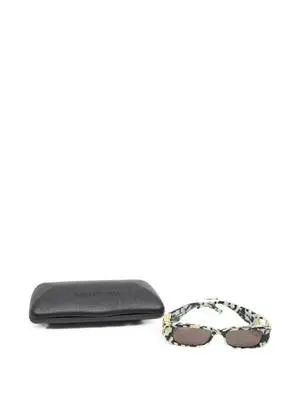 Balenciaga Dynasty Rectangle-frame Sunglasses