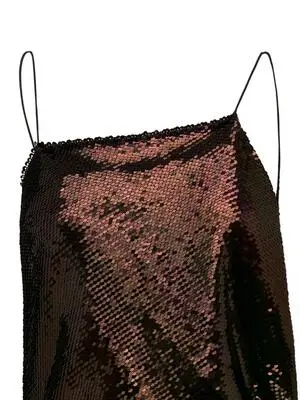 Alex Perry Sequin Embellished Draped Mini Dress