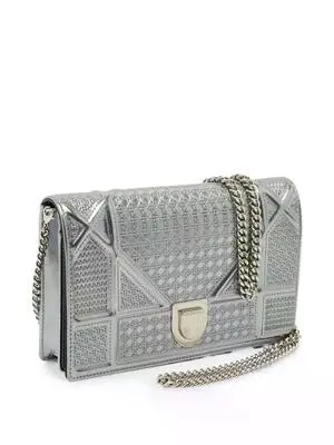 Dior 2017 Diorama Leather Clutch Bag