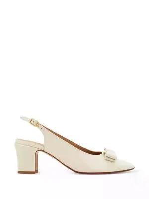 FERRAGAMO Vara Bow Slingback Pumps - Neutrals
