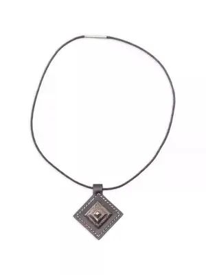 Hermès Tuareg Pendant Necklace - Silver
