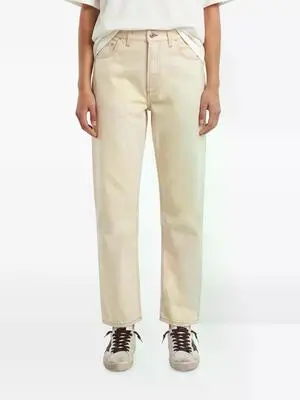 You Must Create Bez Contrast-stitch Straight-leg Jeans