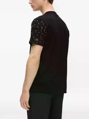 Karl Lagerfeld Monogram Rhinestone T-shirt
