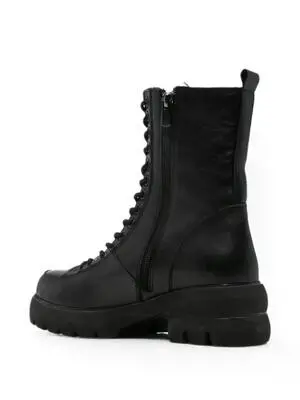 SERGIO MORETTI FIRENZE Lace-up Chunky-sole Ankle Boots