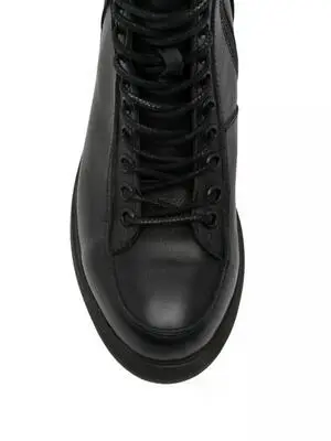 SERGIO MORETTI FIRENZE Lace-up Chunky Sole Ankle Boots