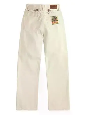 Ralph Lauren Studded Straight-leg Jeans