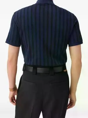 Versace Jacquard Cotton Piqué Polo