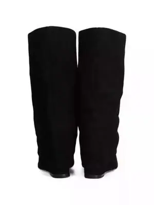 THE SELLER Pointed-toe Wedge Boots