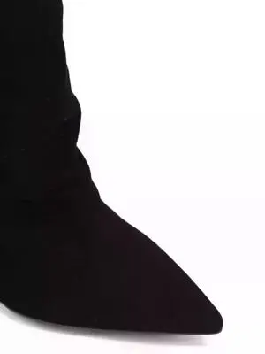 THE SELLER Pointed-toe Wedge Boots