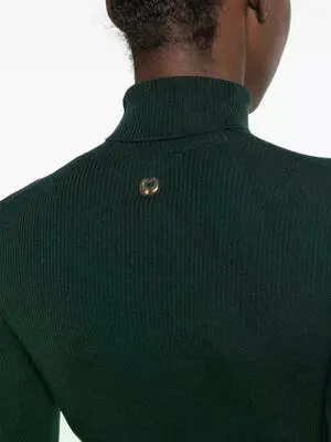 Maje Ribbed-knit Roll-neck Sweater