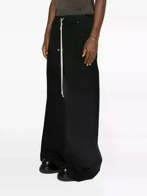 Rick Owens Drawstring Wide-leg Trousers