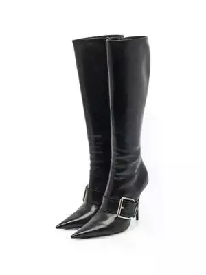 Balenciaga Knife Belted Knee-high Boots