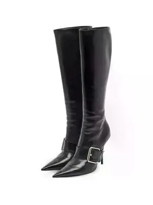 Balenciaga Knife Belted Knee-high Boots
