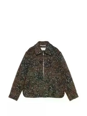 Peserico Zip-up Collared Jacket - Brown