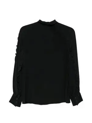 Seventy Ruffle-trim Pussy-bow Blouse