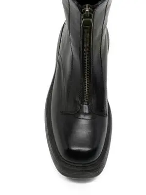SERGIO MORETTI FIRENZE Zip-front Chunky-sole Boots