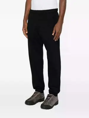 Carhartt Work In Progress Chase Logo-embroidered Elasticated Track Pants - Black