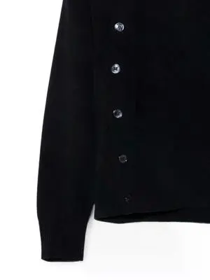 Seventy Button-fastening High-neck Cardigan