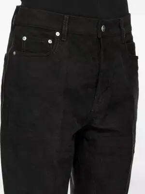 Rick Owens Raw-cut Cropped Trousers