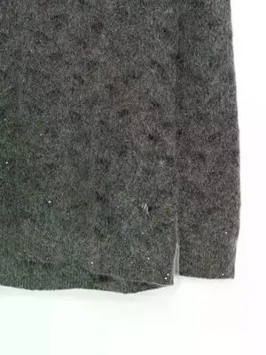 Seventy Sequin-embellished Open-knit Sweater