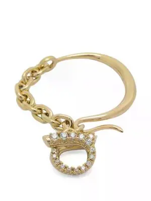 FERRAGAMO Gancini Crystal-embellished Necklace