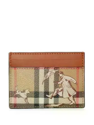 Burberry Mates Check Card Holder