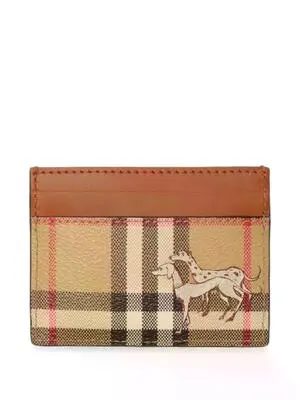 Burberry Mates Check Card Holder