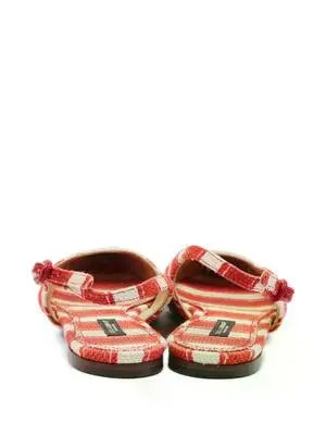 Dolce & Gabbana Pointed-toe Slingback Flat Pumps