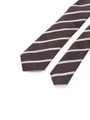 THE FRANKIE SHOP Diagonal-stripe Tie