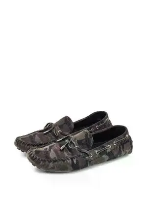 LOUIS VUITTON Hockenheim Leather Loafers