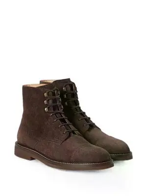 Brunello Cucinelli Suede Boots