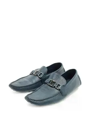 LOUIS VUITTON Hockenheim Leather Loafers