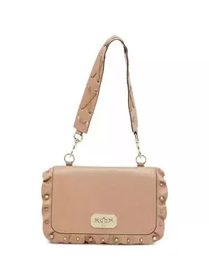 Red Valentino Rock Ruffled Shoulder Bag - Pink