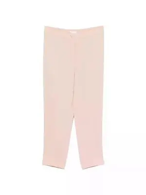 Marina Rinaldi Tailored Trousers With Elasticated Waistband - Pink
