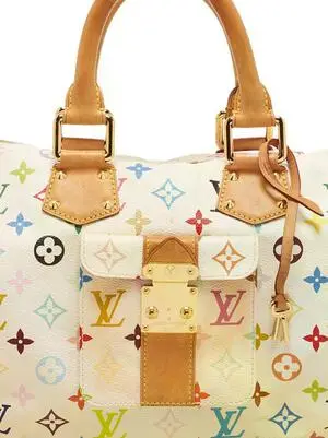 LOUIS VUITTON 2003 Speedy Monogram Multicolore Tote Bag