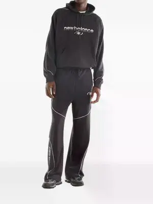 NEW BALANCE Trackside French-terry Crew Hoodie - Black