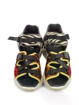 Chloé Sonnie Animal-print Sandals
