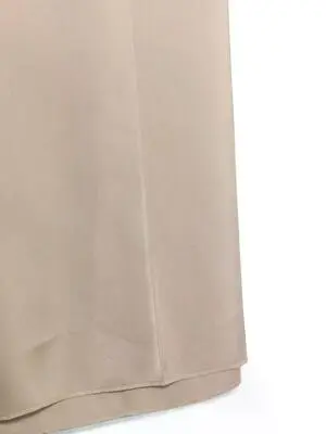 Marina Rinaldi Tiglio Satin-finish Palazzo Pants