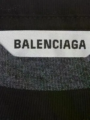 Balenciaga Logo-print Crew-neck T-shirt