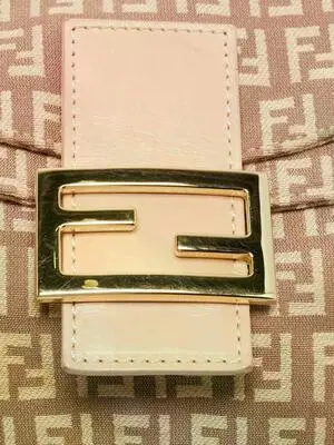 Fendi 2005 Baguette Zucchino Forever Shoulder Bag