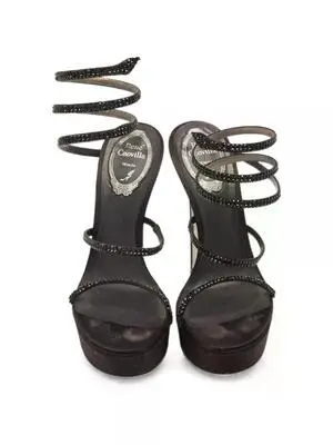 Rene Caovilla Cleo Crystal-embellished Sandals