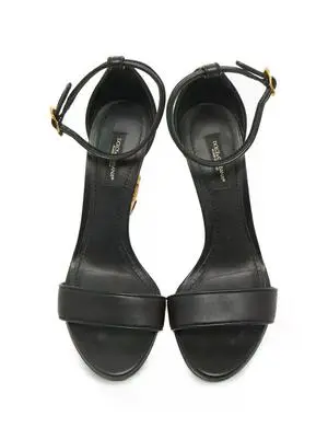 Dolce & Gabbana Keira Ankle Strap Sandals - Black