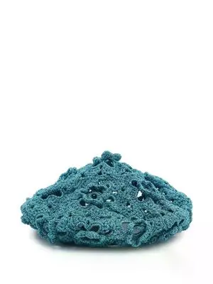 Gucci Crochet Open-knit Beret