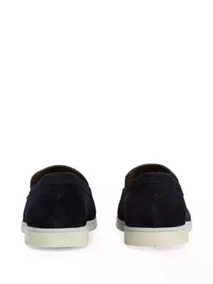 HACKETT LONDON Martin Suede Loafers
