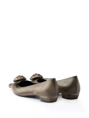 Prada Leather Ballerinas