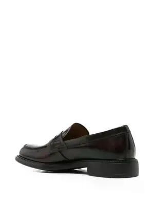 NEROGIARDINI Penny-slot Almond-toe Loafers