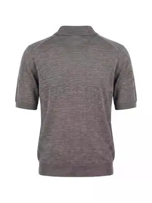 Prada Superfine Wool Polo Shirt