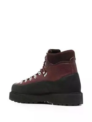 Diemme Lace-up Panelled Boots