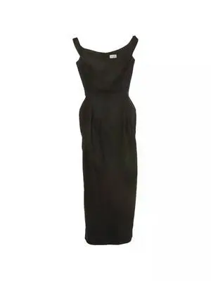 Magda Butrym Hourglass Sleeveless Maxi Dress