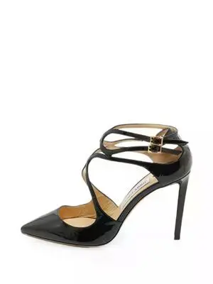 JIMMY CHOO Lancer Strappy Pumps - Black